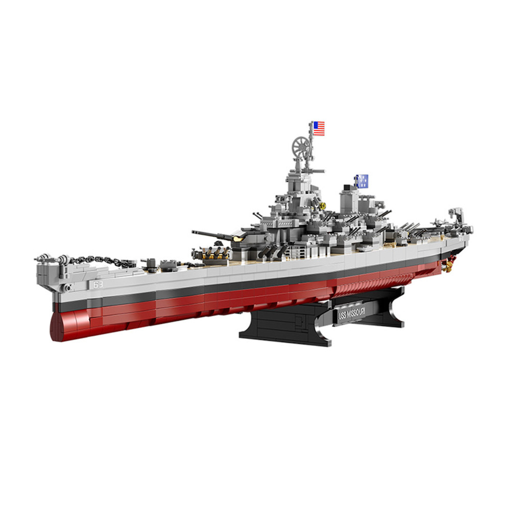Mytopshop 2228PCS MOC IOWA Class USS Missouri Battleship Model ...