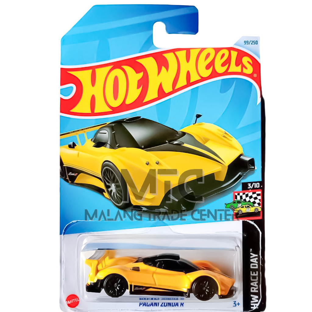 Hot Wheels Pagani Zonda R Yellow J 2024 | Shopee Malaysia