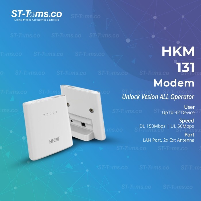 HKM 131 CPE Cat 4 Wifi Modem Unlock Version All Operators 4G LTE ...