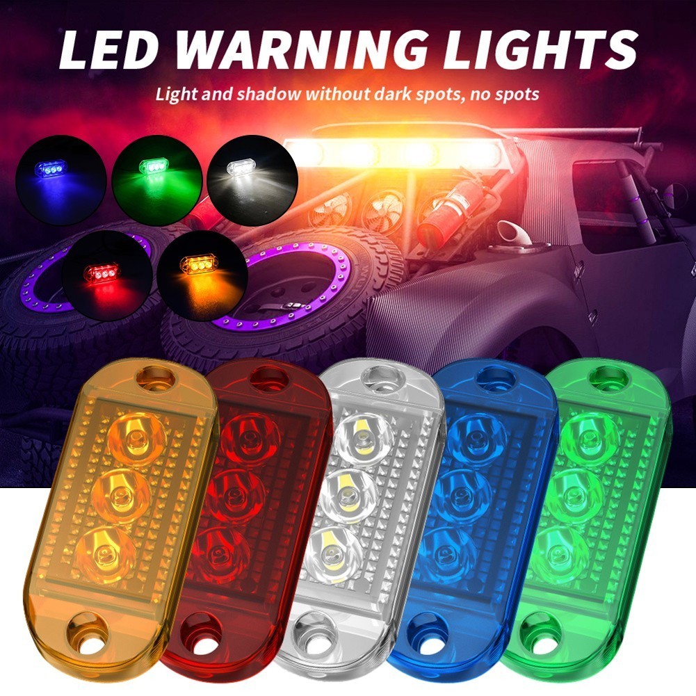 [GGG-0725 Automobile ] LED Clearance Light Side Marker Truck Trailer ...