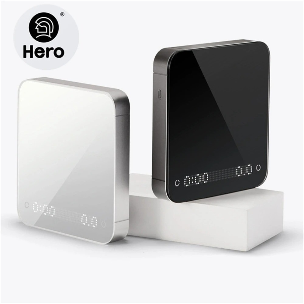Hero Coffee Scale flow rate display Auto Timer digit Kitchen Food scale ...