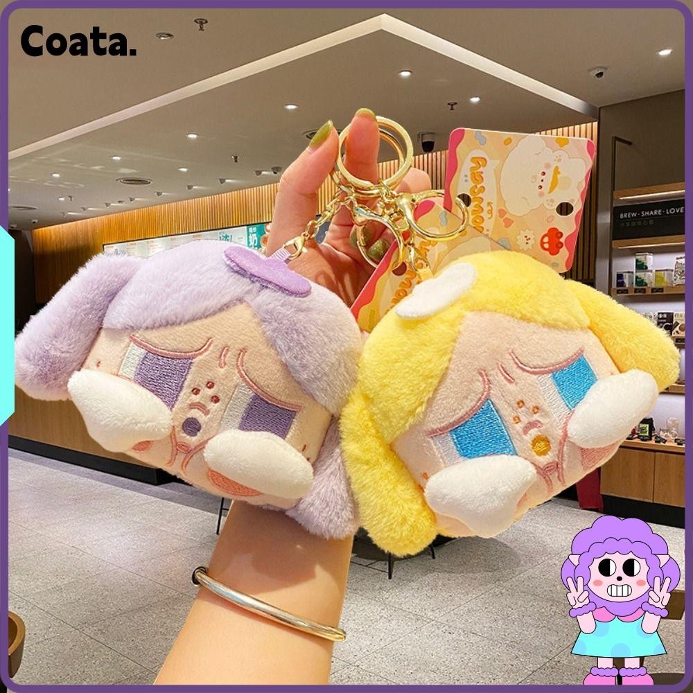 COATA POPMART Crybaby Keychain, Couple Creative Plush Keychain Pendant ...