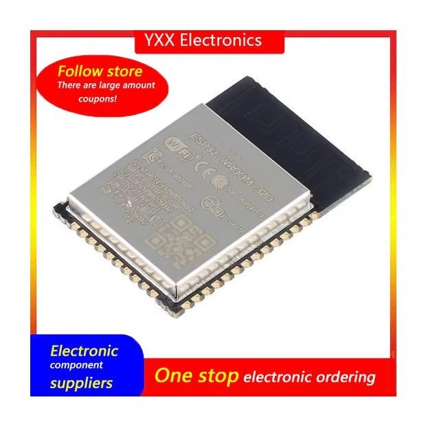 Esp32-wroom-32d-h4 Wi-Fi+Bluetooth Dual Mode 4MB flash 32-Bit Dual-Core MCU Module | Shopee Malaysia