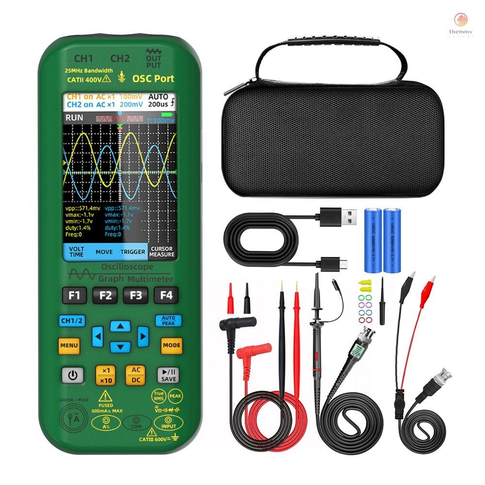 Bside 3in1 Handheld Graph Multimeter Oscilloscope Signal Source 3 98