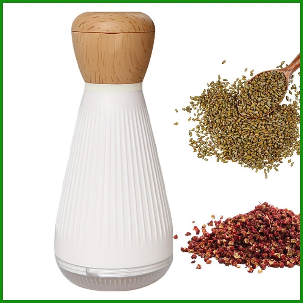 Pepper Mill Peppercorn Grinder Salt Pepper Crusher Black Pepper Grinder ...