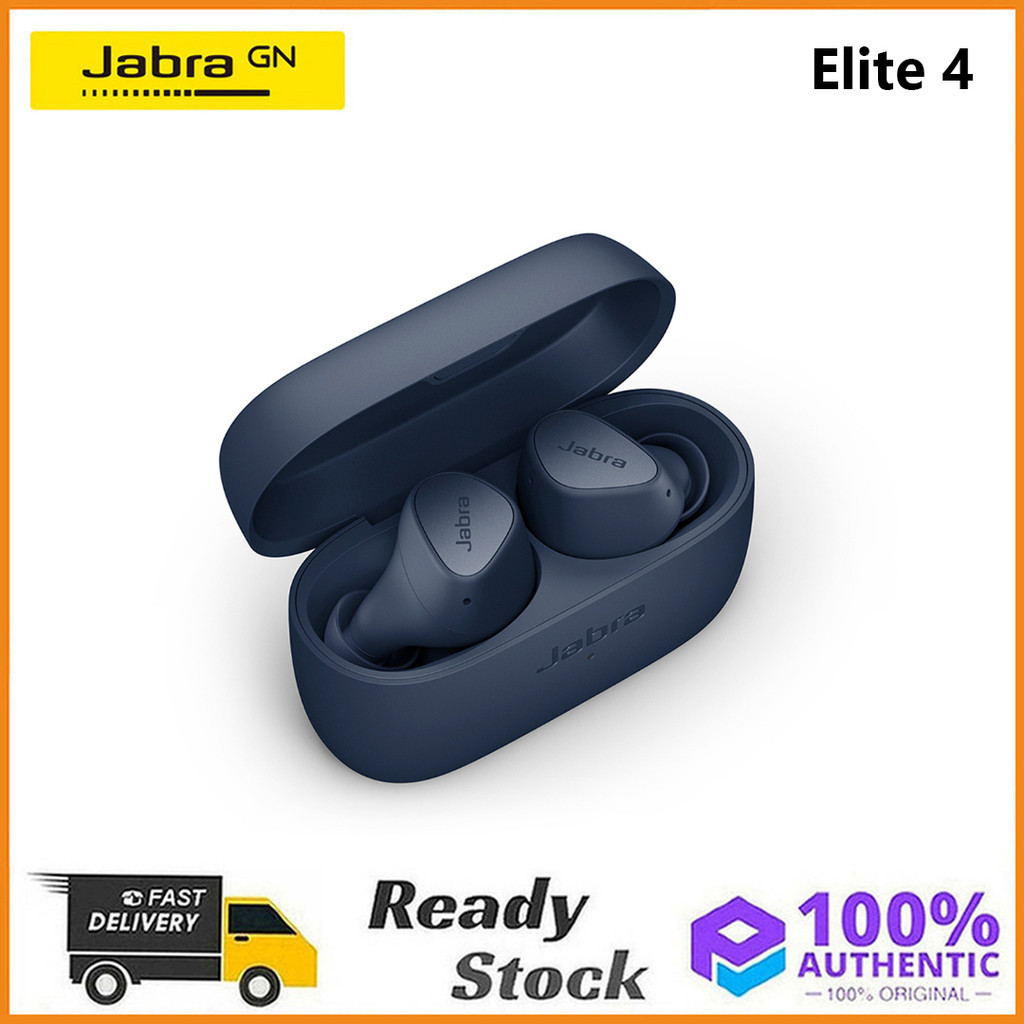 Original Jabra Elite 4 - True Wireless Earbuds Essential Earbuds for ...