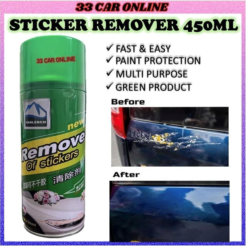 Sticker Remover Spray Remove Sticker Double Tape Road tax Spray ...