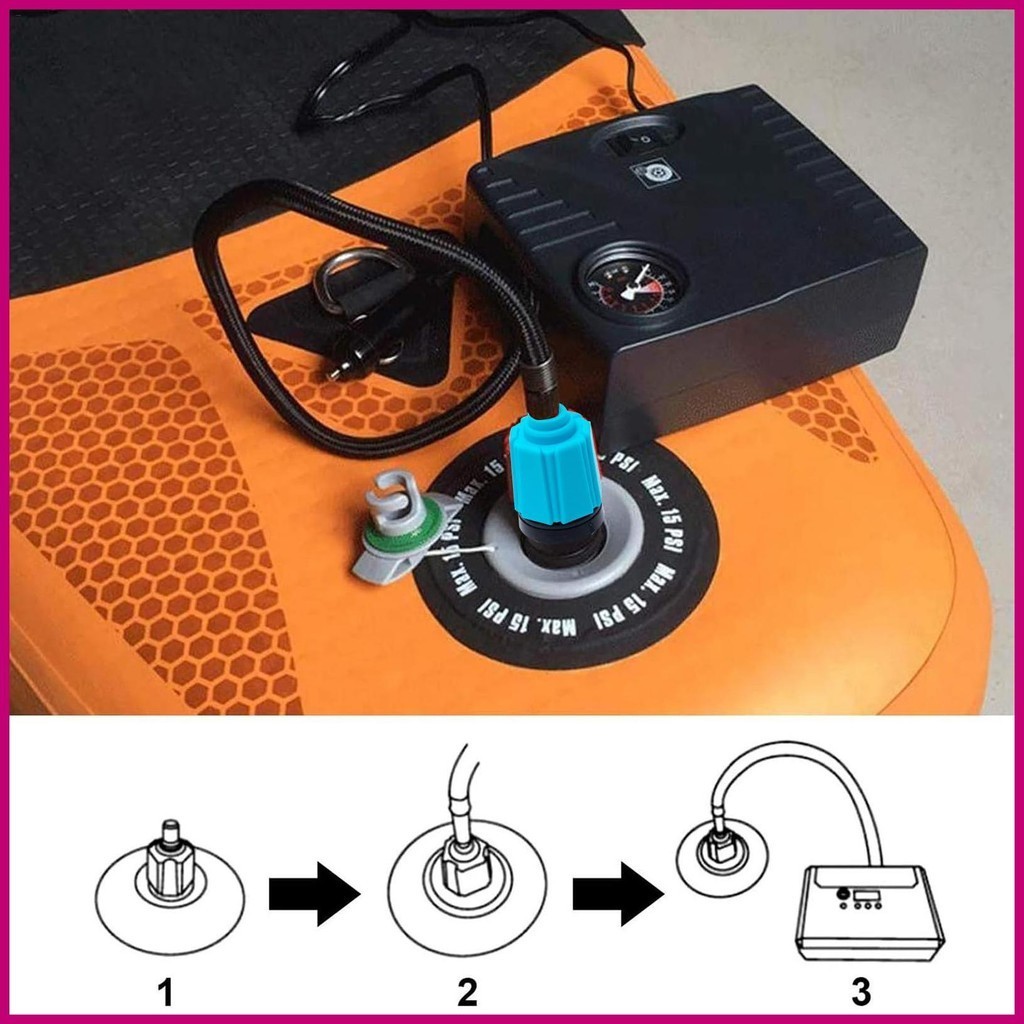 Pump Adapter for Surfboard Inflatable Surfboard Adapter Pumping Head ...