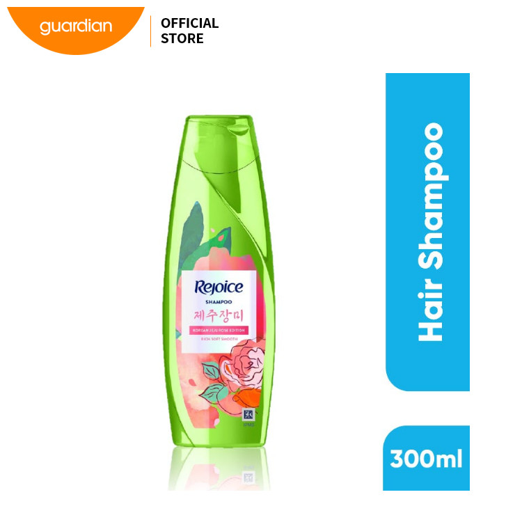 Rejoice Korean Jeju Rose Edition Rich Soft Smooth Shampoo 300 ml | Shopee Malaysia