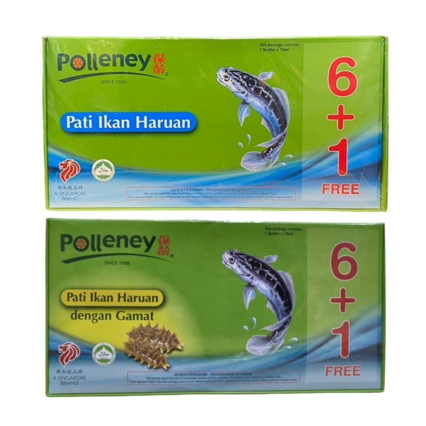 POLLENEY PATI IKAN HARUAN ORIGINAL | GAMAT (6+1) (BOX) | Shopee Malaysia