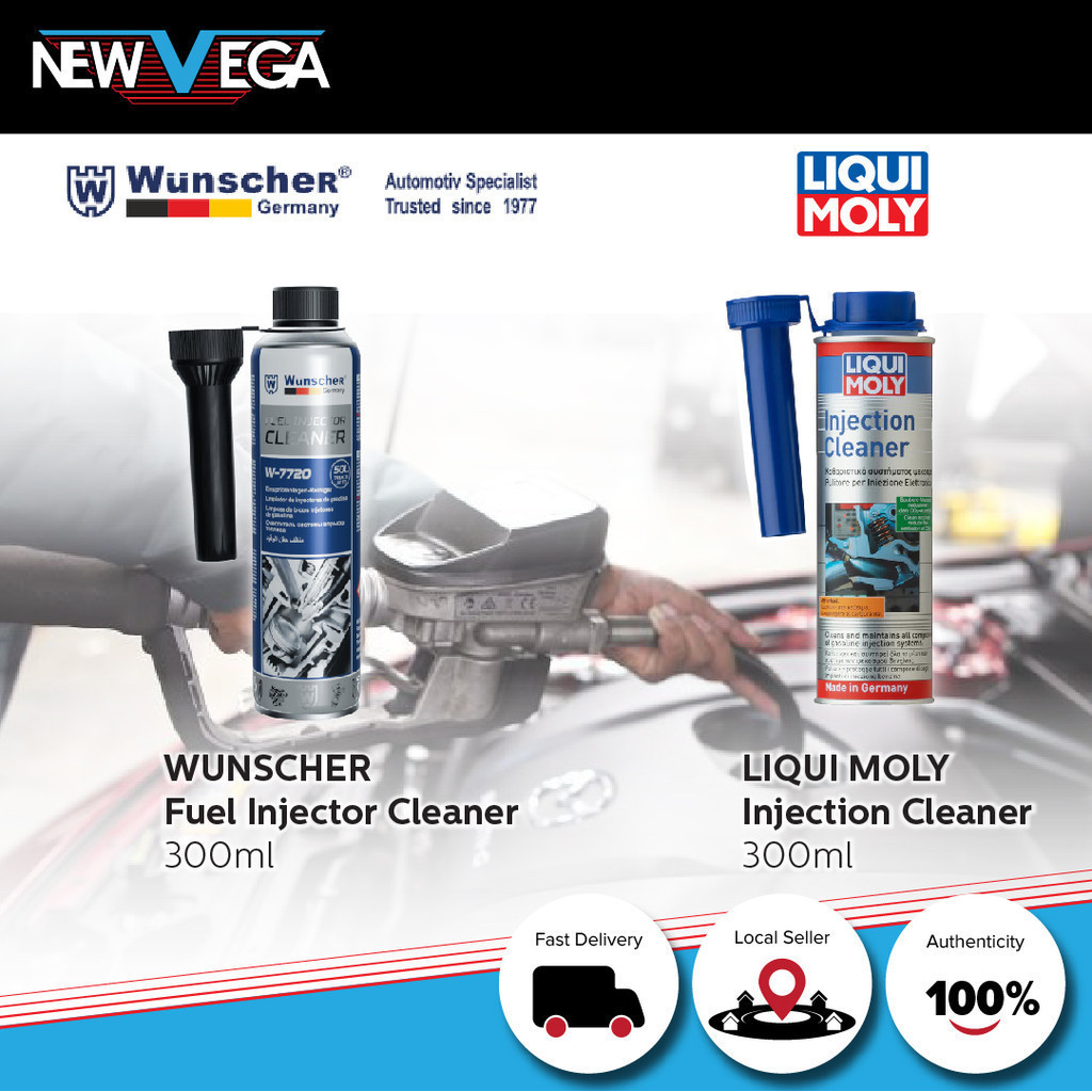 Liqui Moly Fuel Injector Cleaner 1803 + Wunscher W7720 Injector Cleaner - Improve Car ...