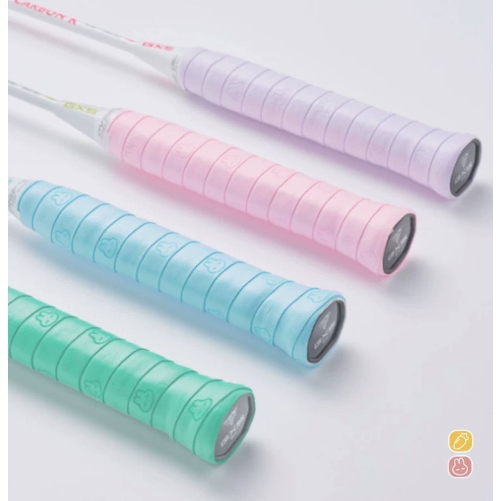 CARTOON PURUI STAR Rainbow Badminton Racket Overgrip NonSlip PU absorb ...