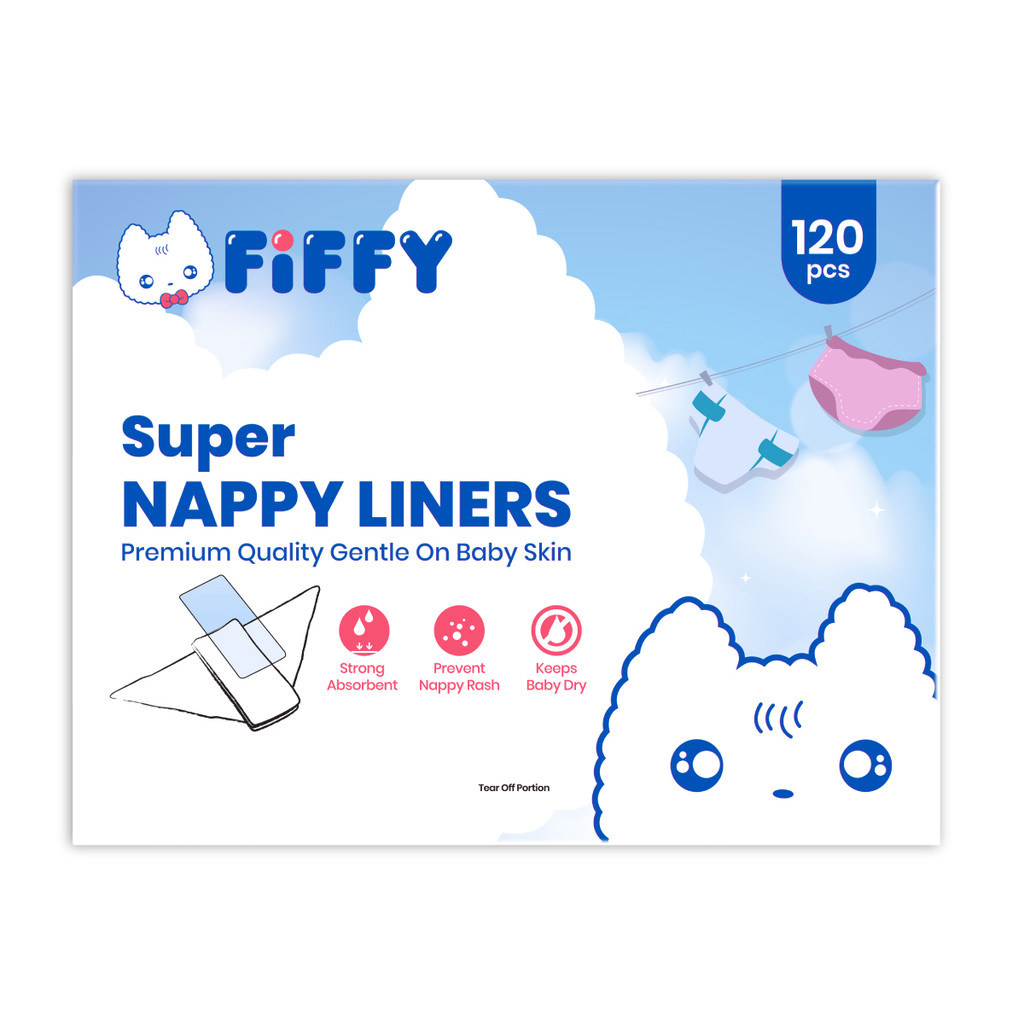 FIFFY SUPER NAPPY LINERS (120'S) | Shopee Malaysia