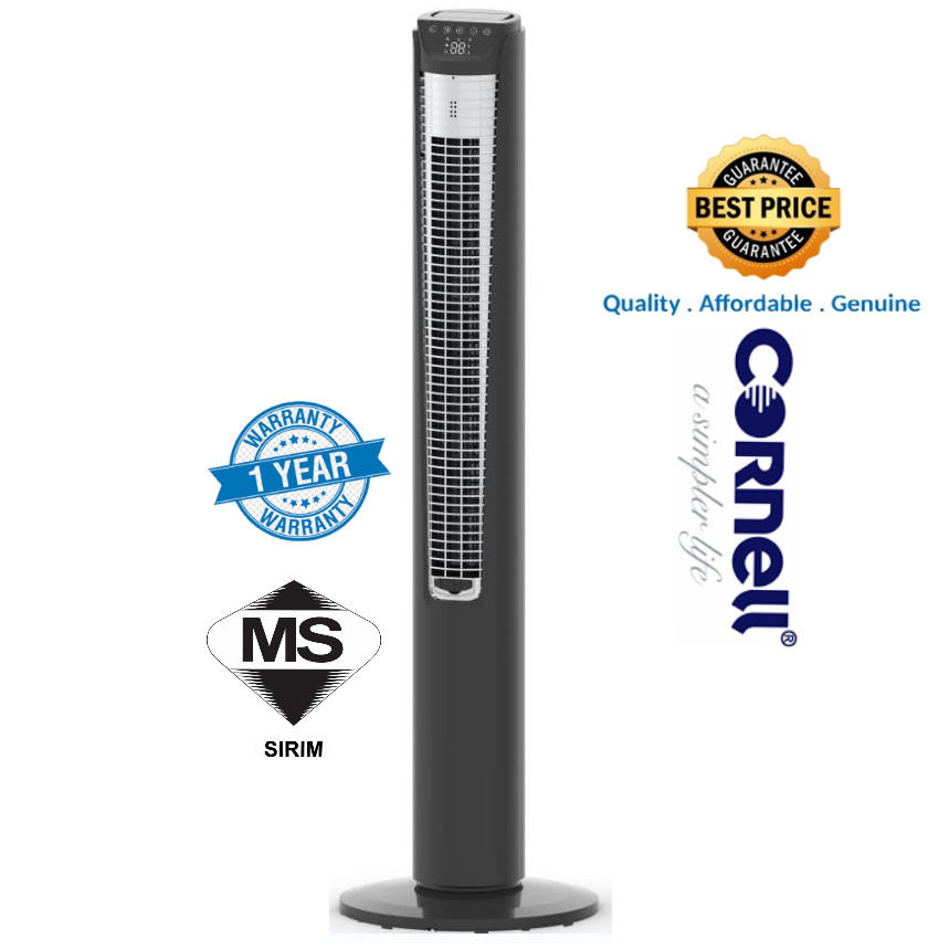 CORNELL DC Tower Fan Frequency Conversion Smart Bladeless Soft Wind ...