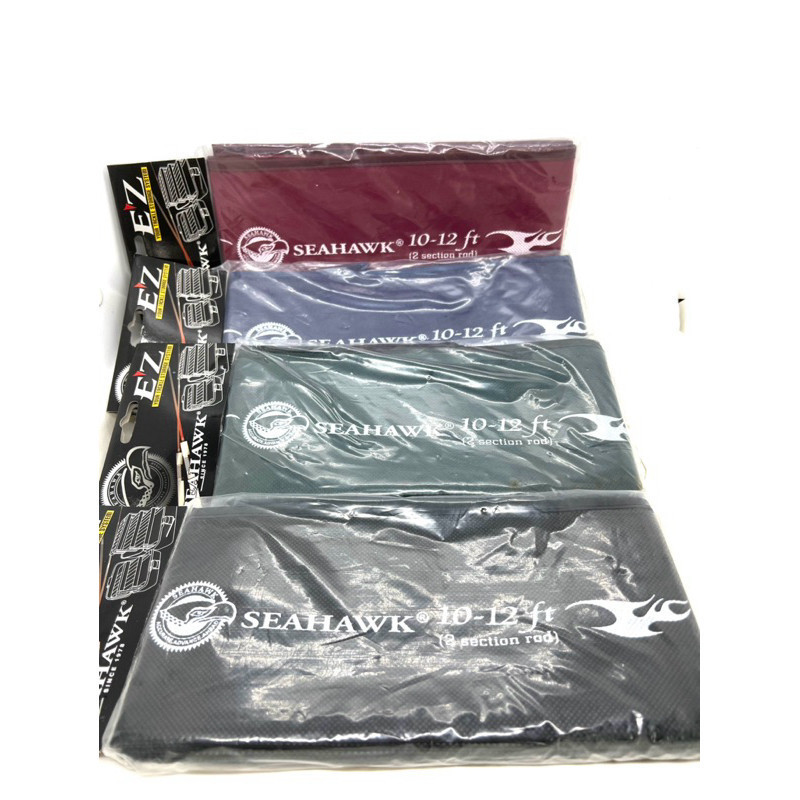 [PROMOTION] SEAHAWK E'Z CLOTH ROD BAG 10 - 12FT(2 LAYERS/2 SEC) 🔥Ready ...