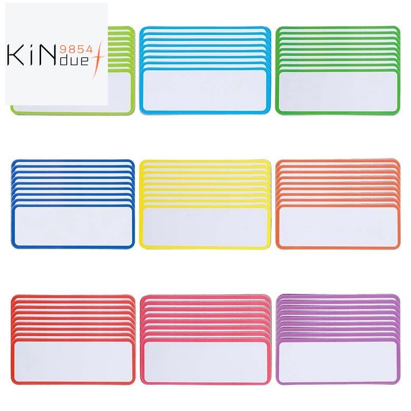 54 Pcs Magnetic Dry Erase Labels Reusable Strips Classroom Name Tags ...