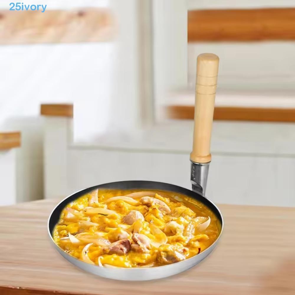 IVORY Omelet Pan, Japanese Style Professional Omurice Rice Pan ...