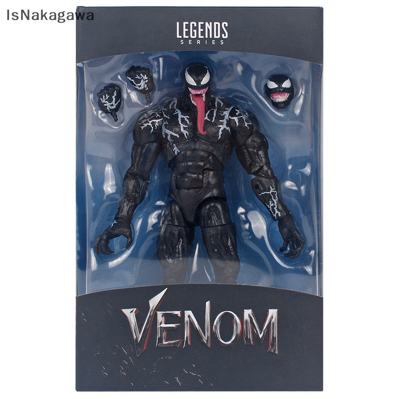 IsNakagawa For Marvel Legends Serie Venom 6-Inch Venom Action Figure ...