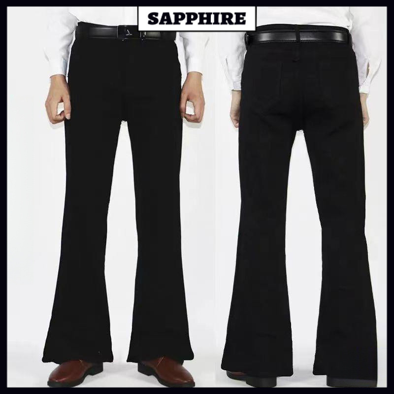 【High Quality】 seluar jeans lelaki plus size bootcut pants 80s Big ...