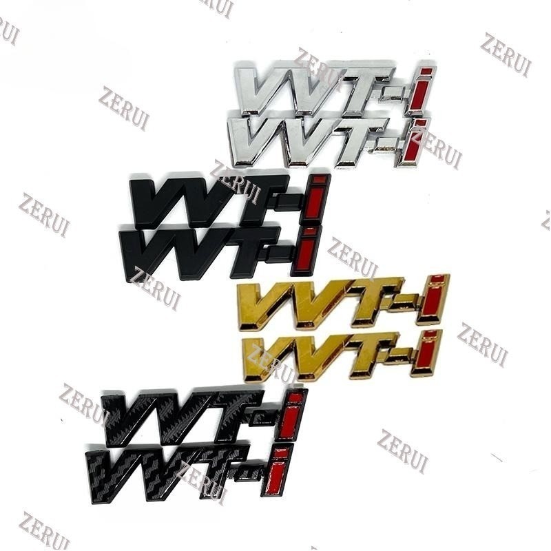 ZR For 2 pcs EMBLEM LOGO VVTi DUAL VVTI TOYOTA TRD VVT-I VVTI GOLD ...