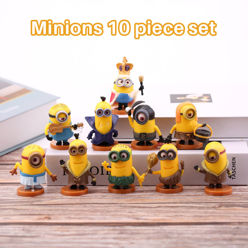 Minion Despicable Me Blind Box Toy Doll Full Set Big Eyed Cute Bob Doll ...