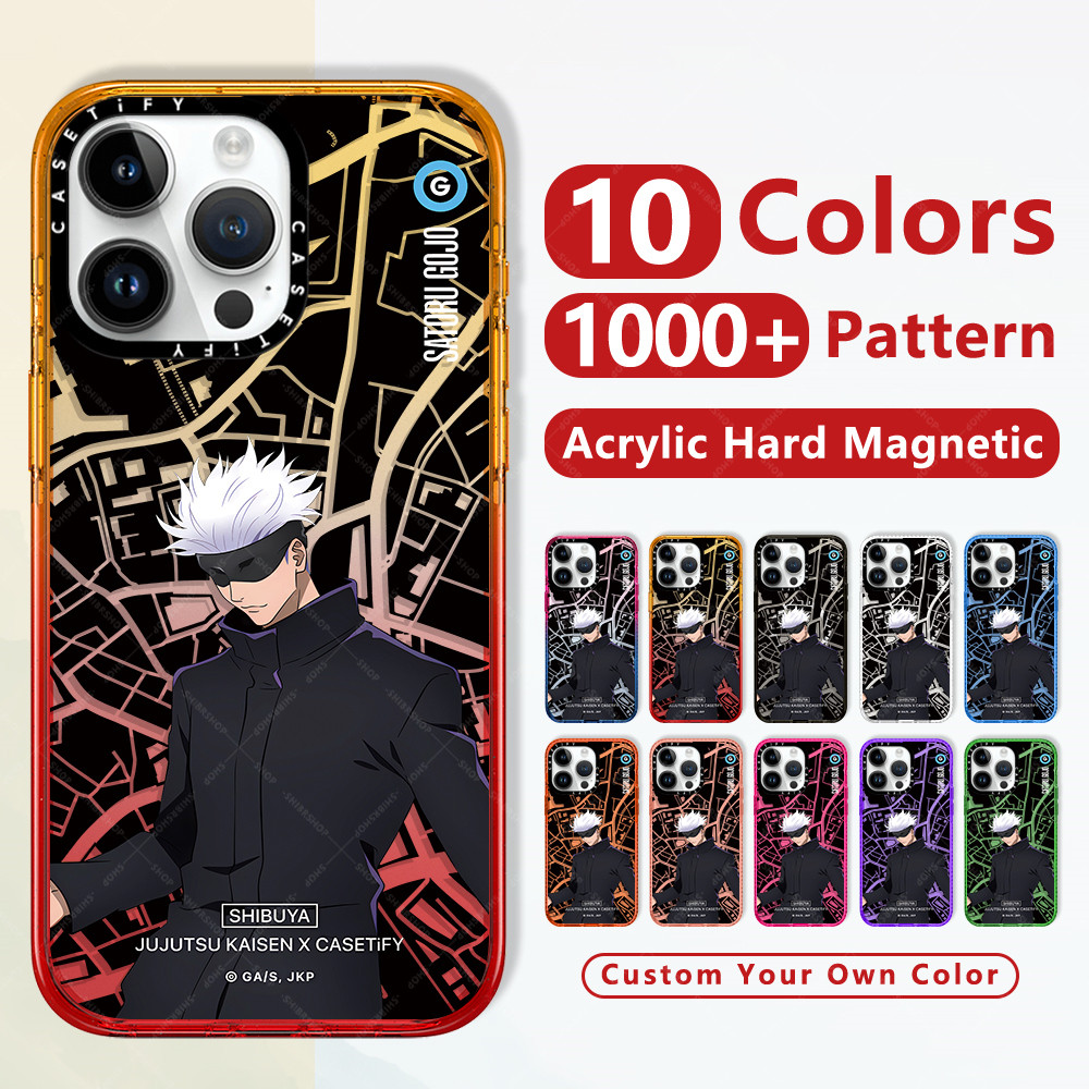 Anime Cartoon Jujutsu Kaisen Satoru Gojo Case For Iphone 16 Pro Max 13 ...