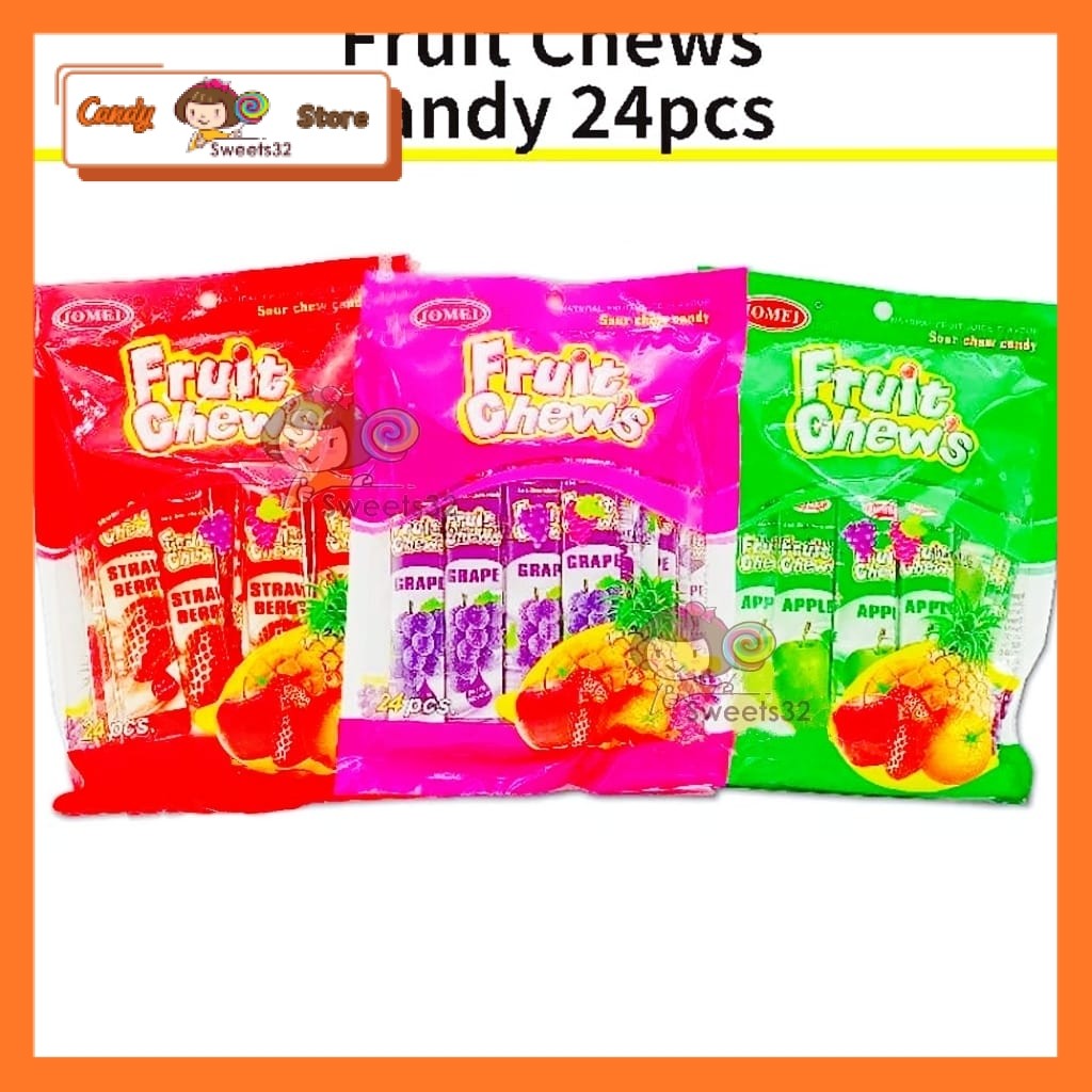 Magic Chew / Fruit Chew's Sour Candy 24pcs | Shopee Malaysia