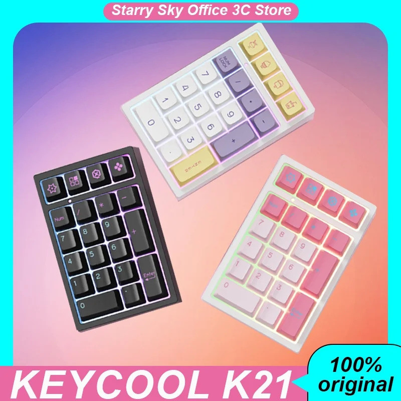 Keycool K21 Mechanical Keyboard Financial Office Wired Keyboard Hot ...