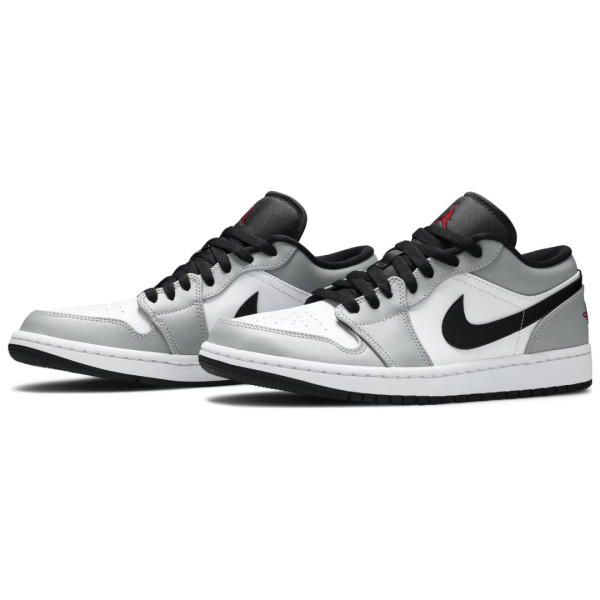 Authenti Air Jordan 1 Low ‘Light Smoke Grey’553558-030 | Shopee Malaysia