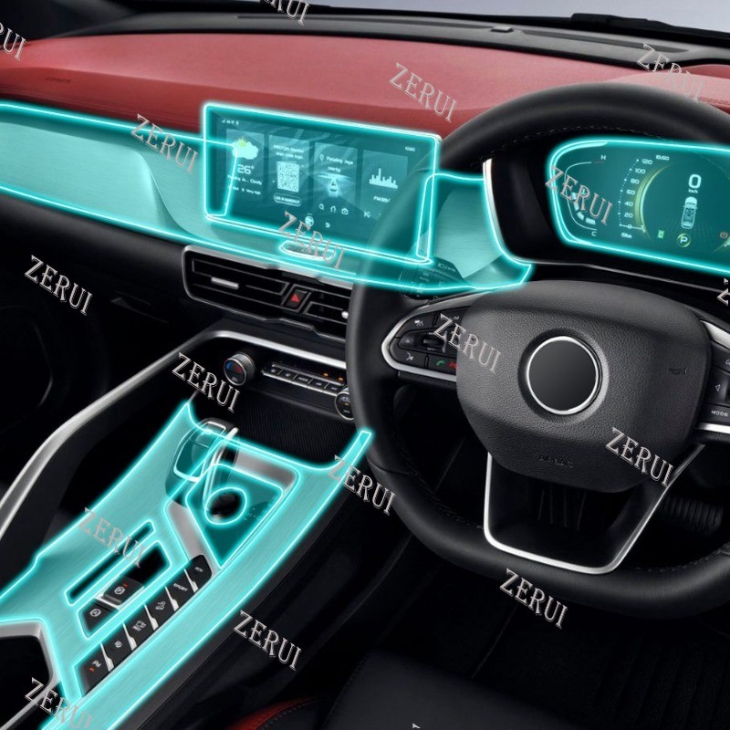 ZR For For Proton X50 2020-2023 5-Door Transparent TPU Protective Film ...