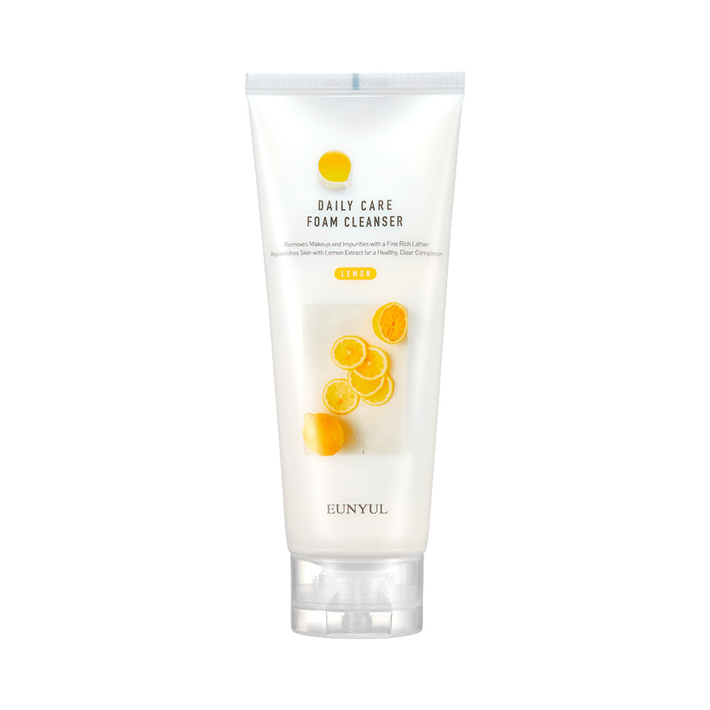 EUNYUL Daily Care Foam Cleanser 150ml - Lemon | Korea Brightening Vitality Oily Skin Face Wash ...