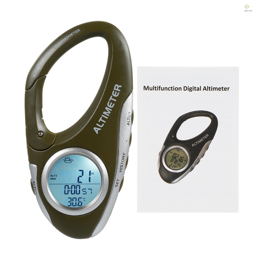 Multifunctional Barometer Altimeter Thermometer with Backlight Display ...