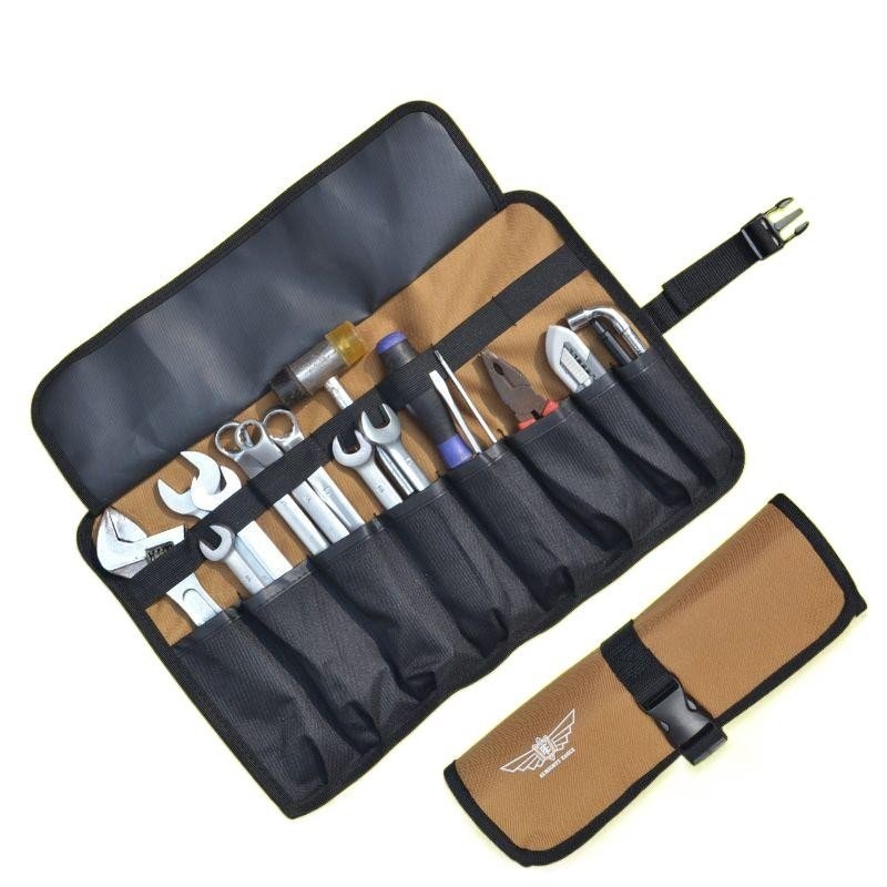 Multifunctional Portable Reel-Type Tool Kit Electrician Pouch ...