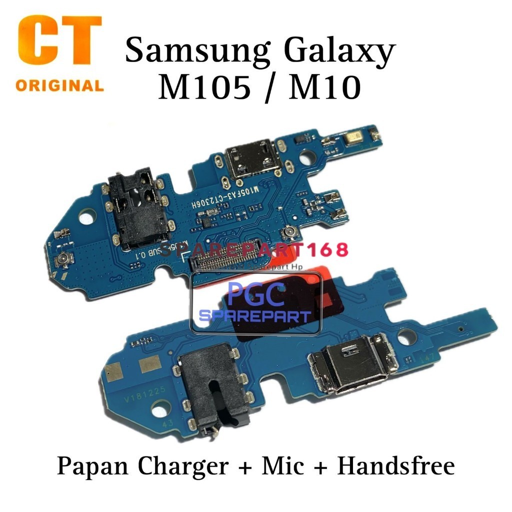 Original Has IC - Handsfree Mic Charger PCB Board for Samsung Galaxy ...