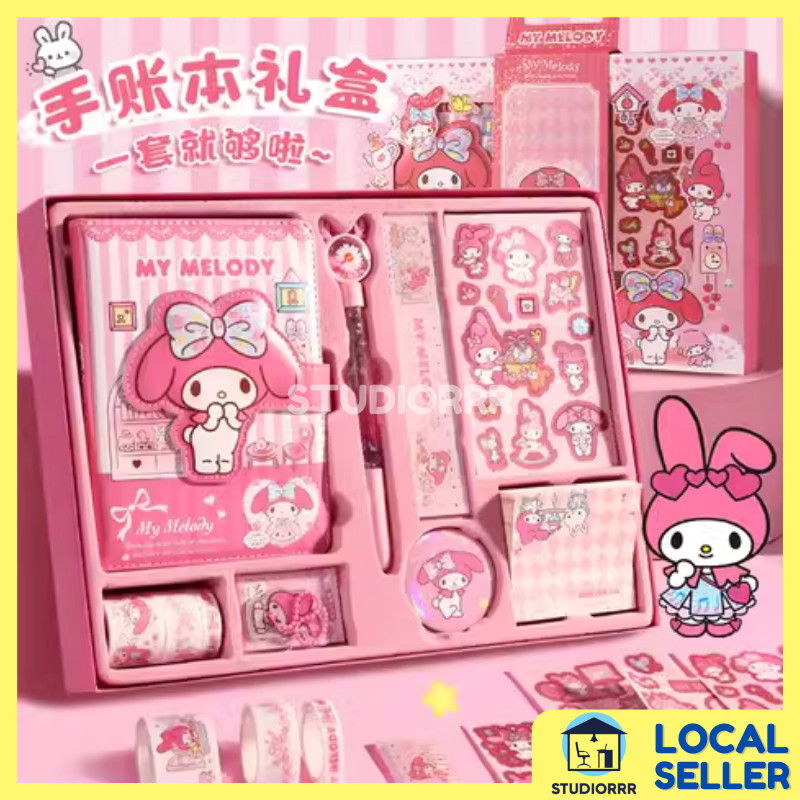 190PCS Melody Journal Books Gift Set Children Handbook Stationery ...