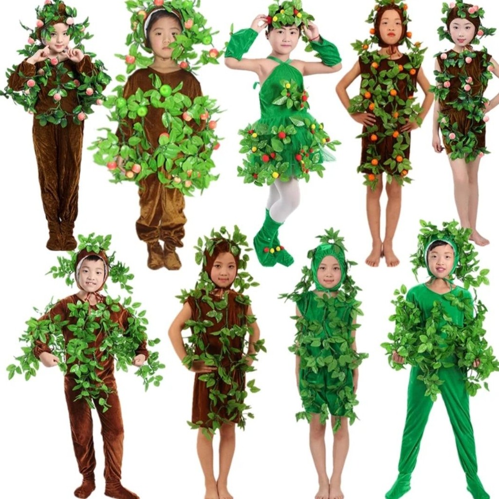 Performance Costume Children Forest Drama Drama Costume Small Tree ...