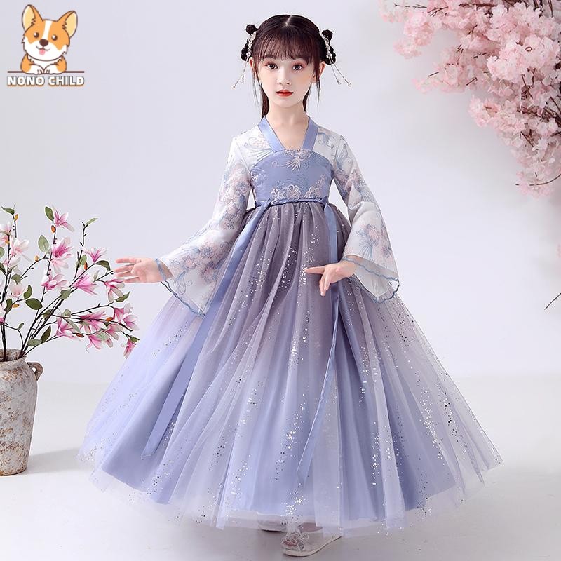 NONO Children'S Ancient Costume Hanfu Spring And Autumn Dress Chinese ...