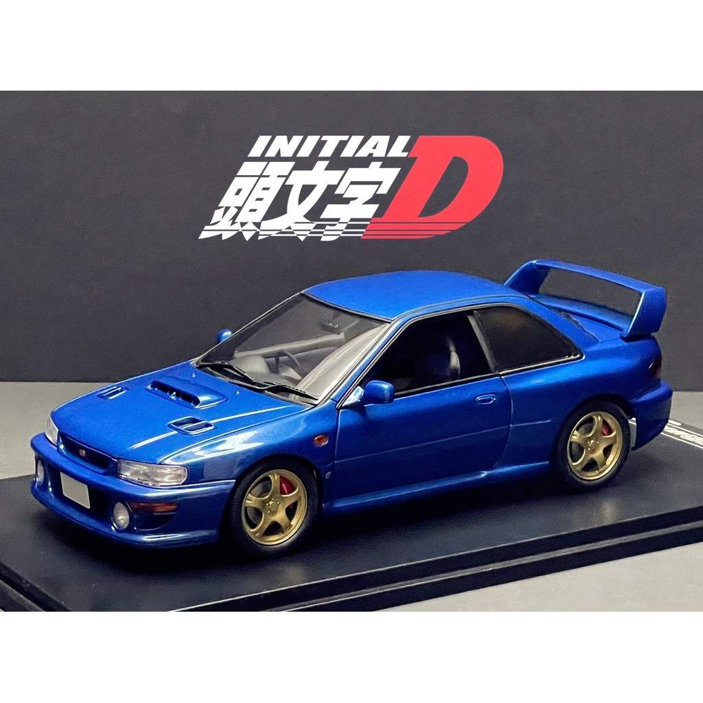 [Sale] 1/18 Initial D Autoart Subaru Impreza 22B GC8 Comic Version ...