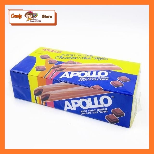 Apollo Chocolate Stick Wafer 1044 (11gX30pcs) HALAL | Shopee Malaysia