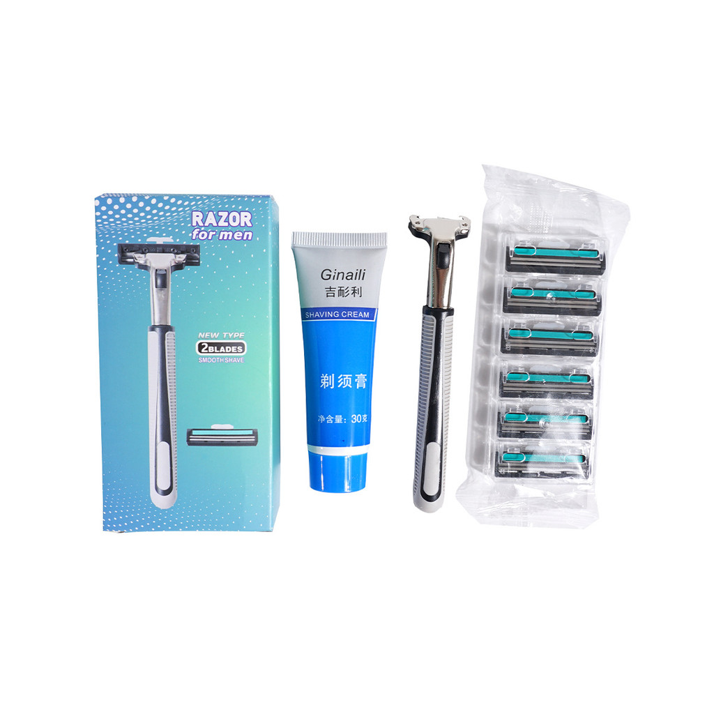 German classic New boxed double shaver Old manual shaver Classic men's ...
