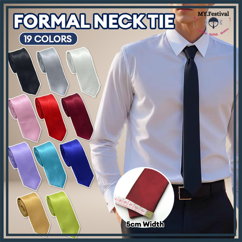 Gentlemen NeckTie 5cm High Quality Classic Business Men's Formal Tie ...
