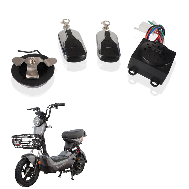 Electric Vehicle Anti-Theft Alarm One-Button Start Remote Control ...