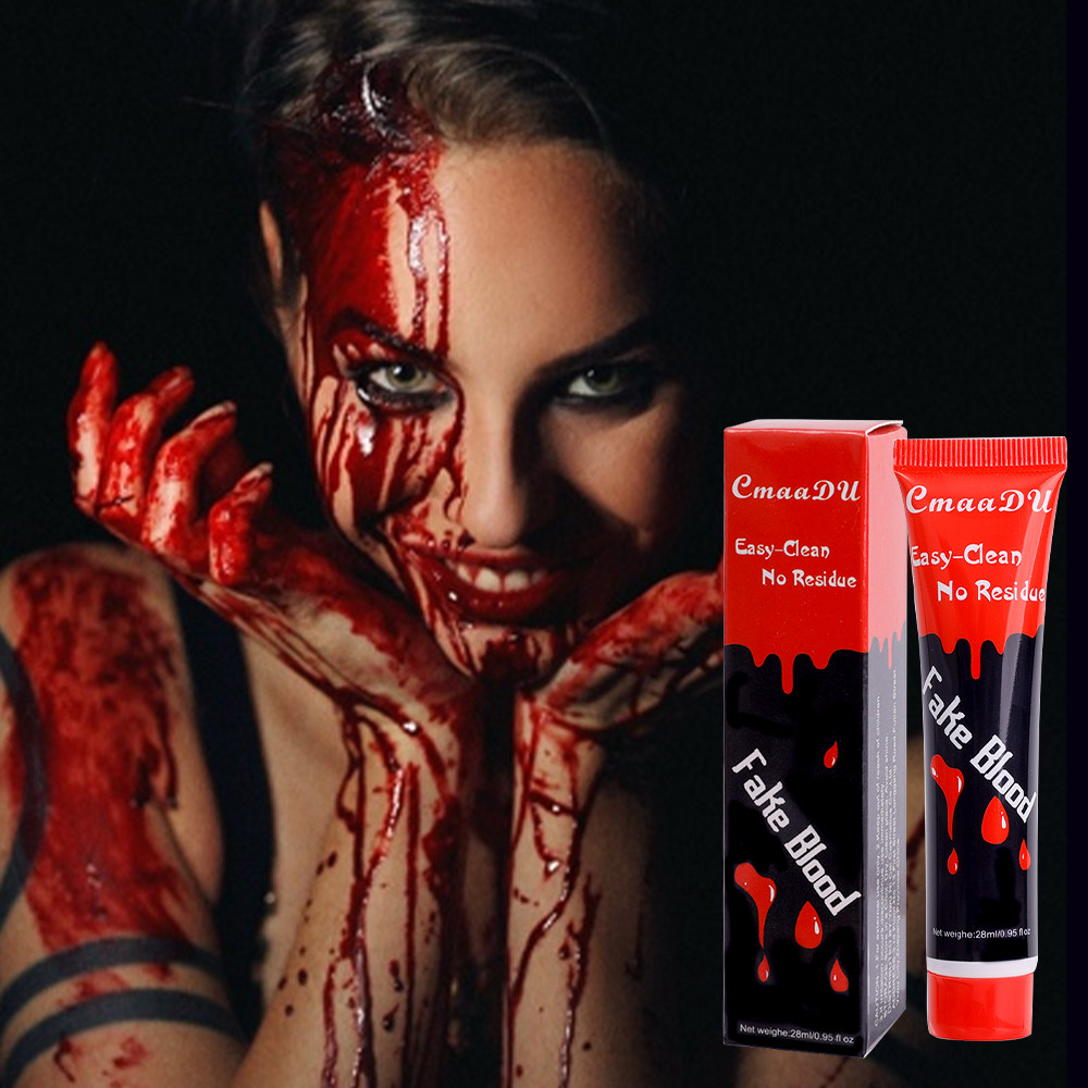 Halloween Fake Blood - Simulation Makeup Blood Prop - Artificial Plasma ...