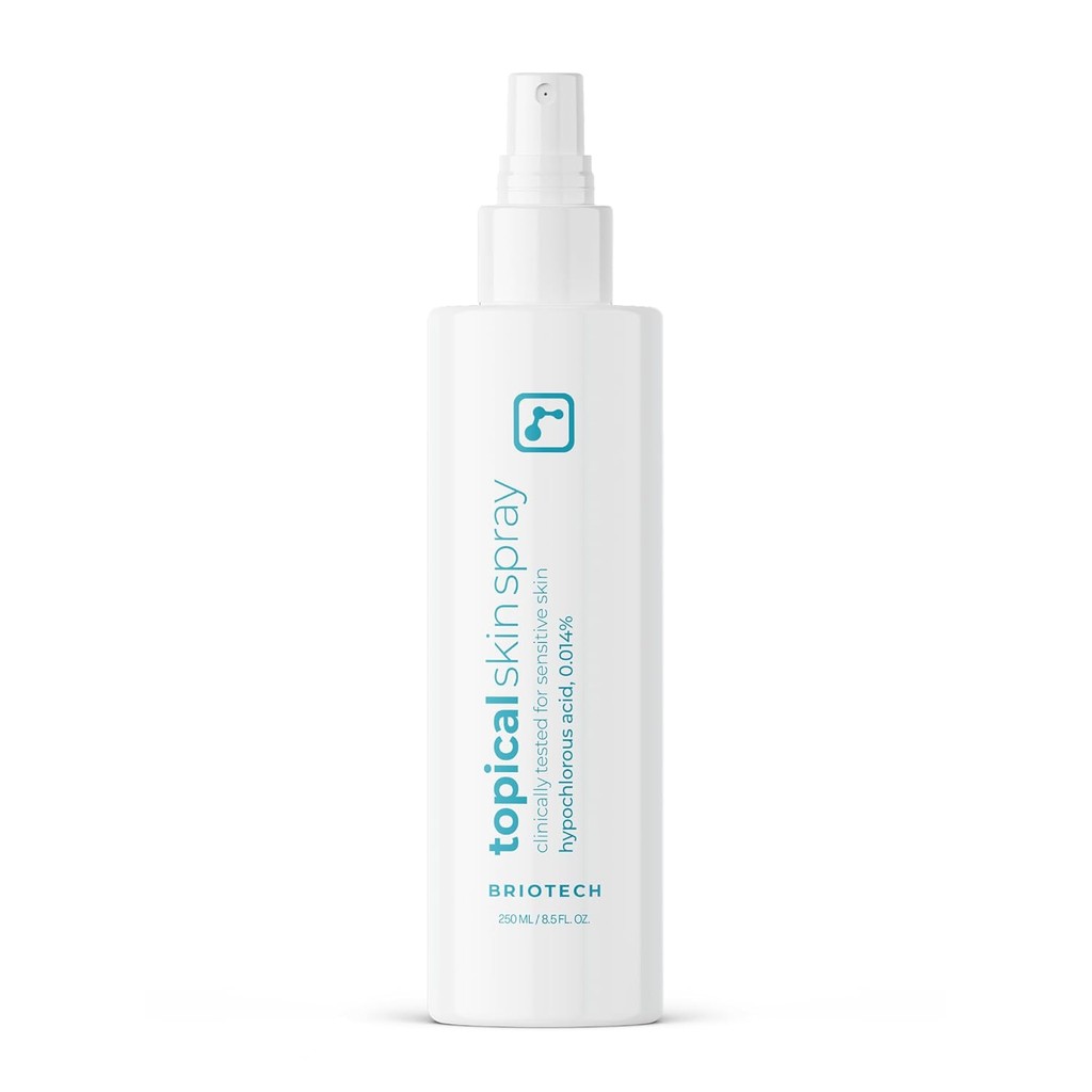 BRIOTECH Topical Skin Spray, Hypochlorous Acid Spray for Sensitive Skin ...