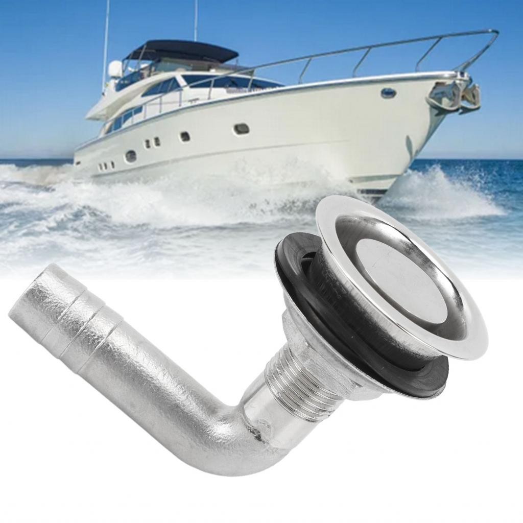 Fuel Gas Tank Vent Hose Fitting 316 Stainless Steel Marine Flush Mount ...