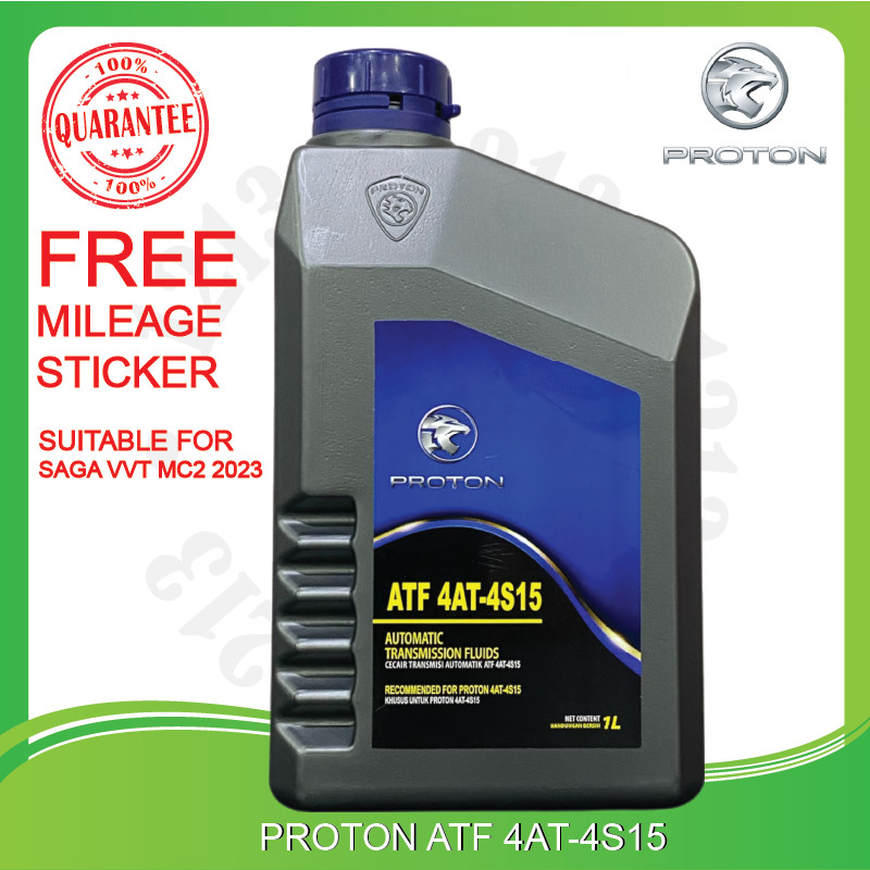 ORIGINAL PROTON 4AT-4S15 AUTO OIL 1L SAGA VVT 2023 up MC2 TRANSMISSION ...