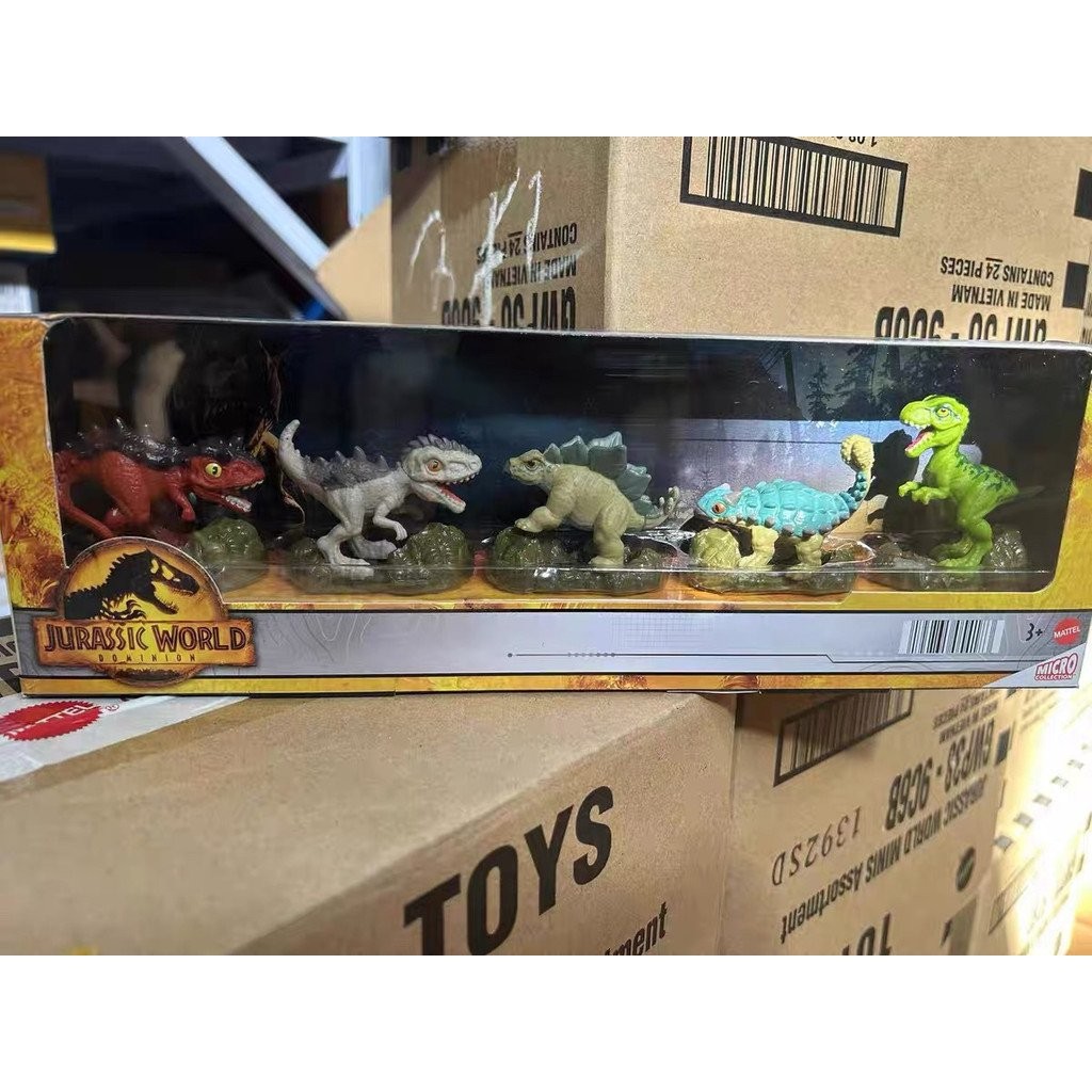 5pcs Jurassic World TYRANNOSAURUS REX CARNOTAURUS INDOMINUS REX Model ...