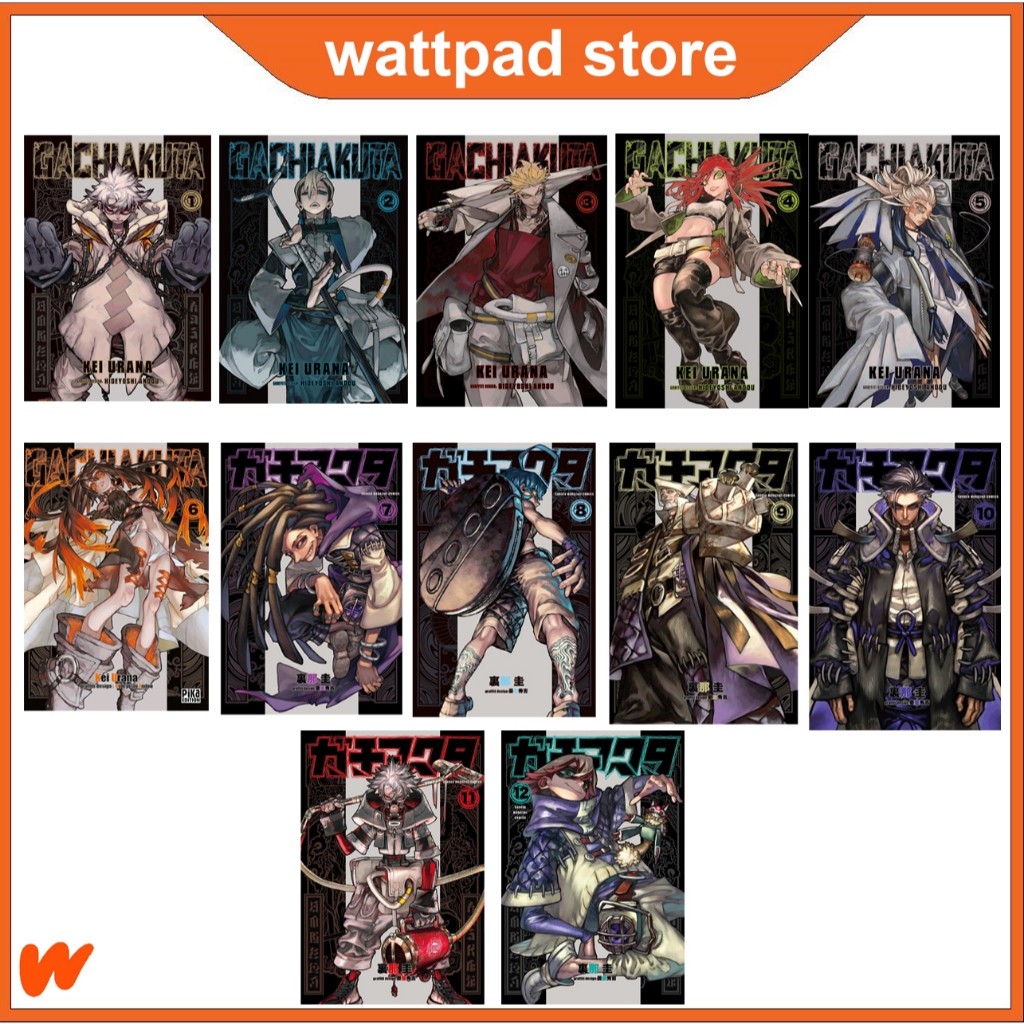 Manga Gachiakuta, by Kei Urana (11 book series) | Shopee Malaysia