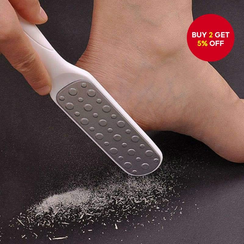 Double Side Foot File Callus Remover Rasp Dead Skin Removal Rub ...