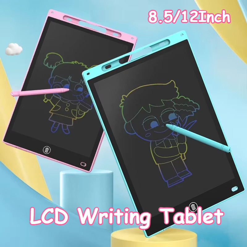LCD Writing Tablet for Kids Erasable Graphics Drawing Board Painting ...
